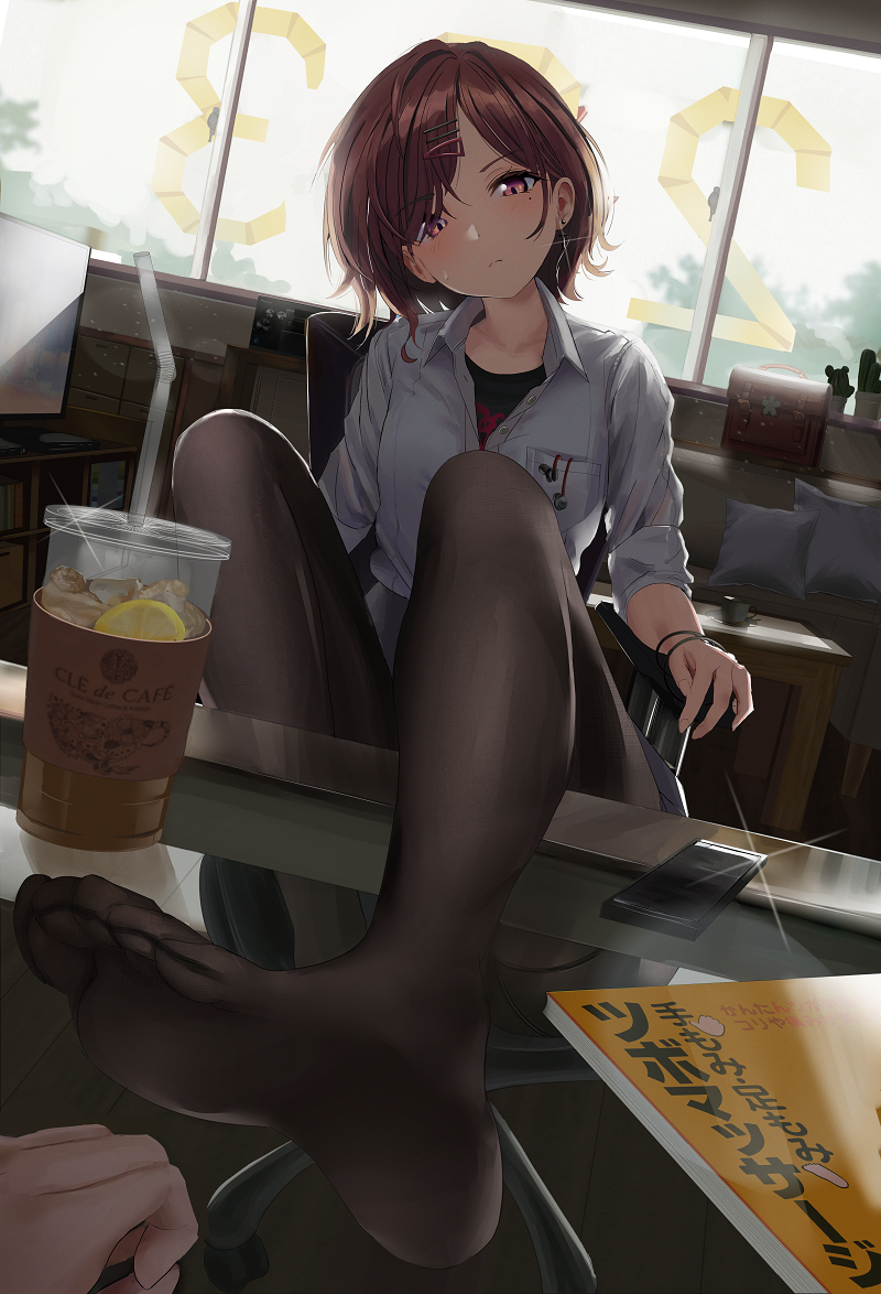 Hentai：黑色连袜库 39P - ACG壁纸