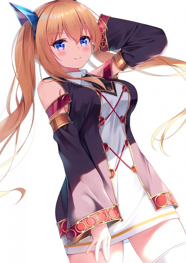 二次元图片：双马尾妹子们 41P - ACG壁纸