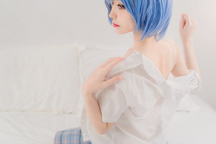 南桃Momoko 绫波丽制服 [23P] - ACG壁纸