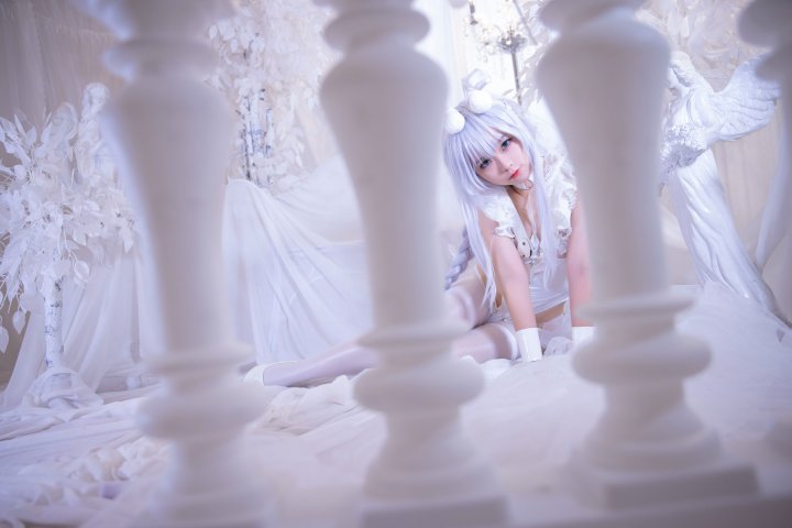 G44不会受伤：碧蓝航线 恶毒皮肤 懒懒的白兔 25P - ACG壁纸